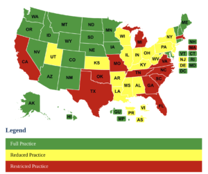 Nurse Practitioner Practice Authority | NursePractitionerOnline.com